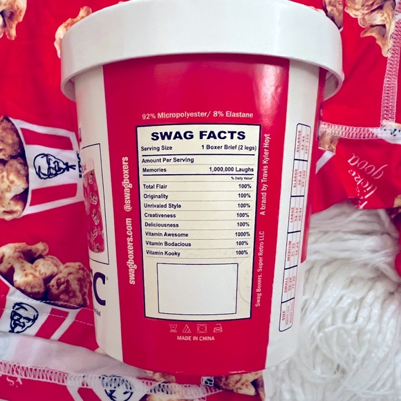 SWAG | Underwear & Socks | Nwt Kfc Bucket Swag Boxers | Poshmark